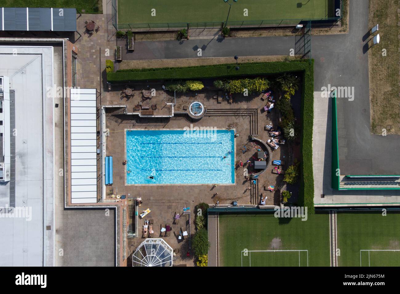 Edgbaston Priory Tennis Club, Birmingham, England, August 9th 2022 ...