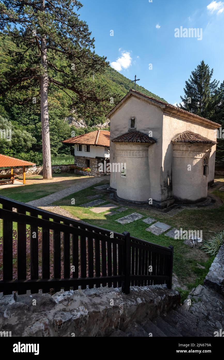 Orthodox Christian Monastery. Serbian Monastery of Saint Nicholas ...