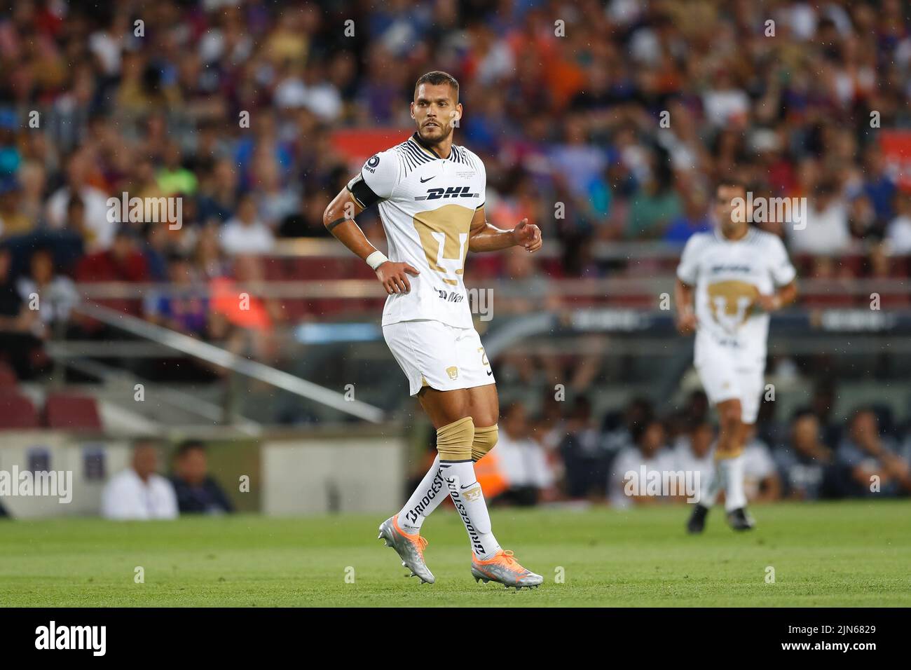 Barcelona, Spain. 7th Aug, 2022. Nicolas Freire (Pumas) Football/Soccer ...