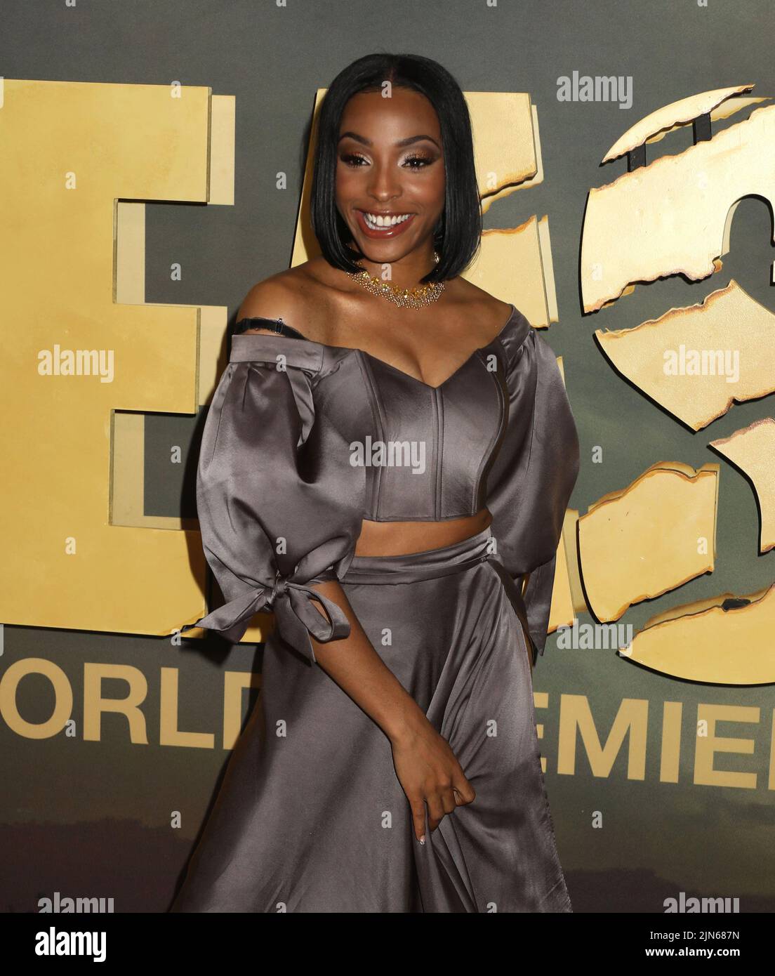 August 8, 2022, New York, New York, USA: Actor/journalist JAMILA ...