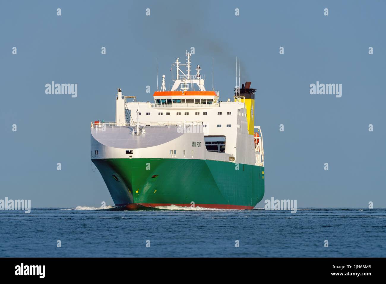 Anvil Point, one of four RO-RO sealift vessels operated by Foreland ...