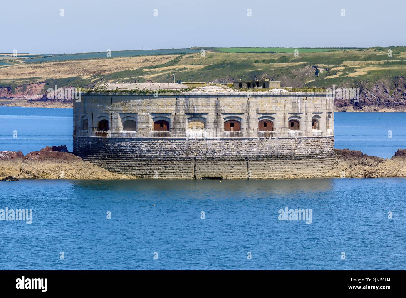 The Stack Rock Fort was built by the Victorians to protect Milford ...