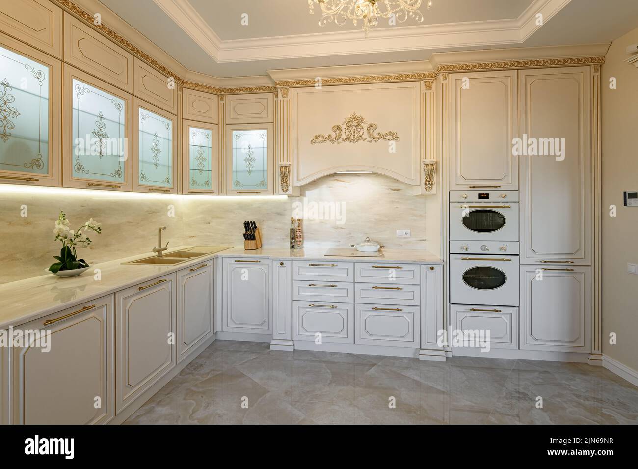 Beige room interior living hi-res stock photography and images - Alamy