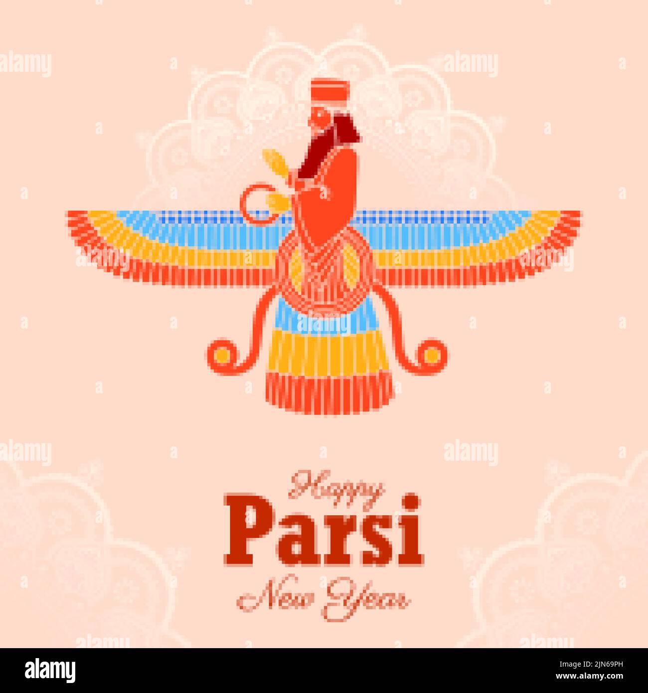 Zoroastrian vector vectors hi-res stock photography and images - Alamy