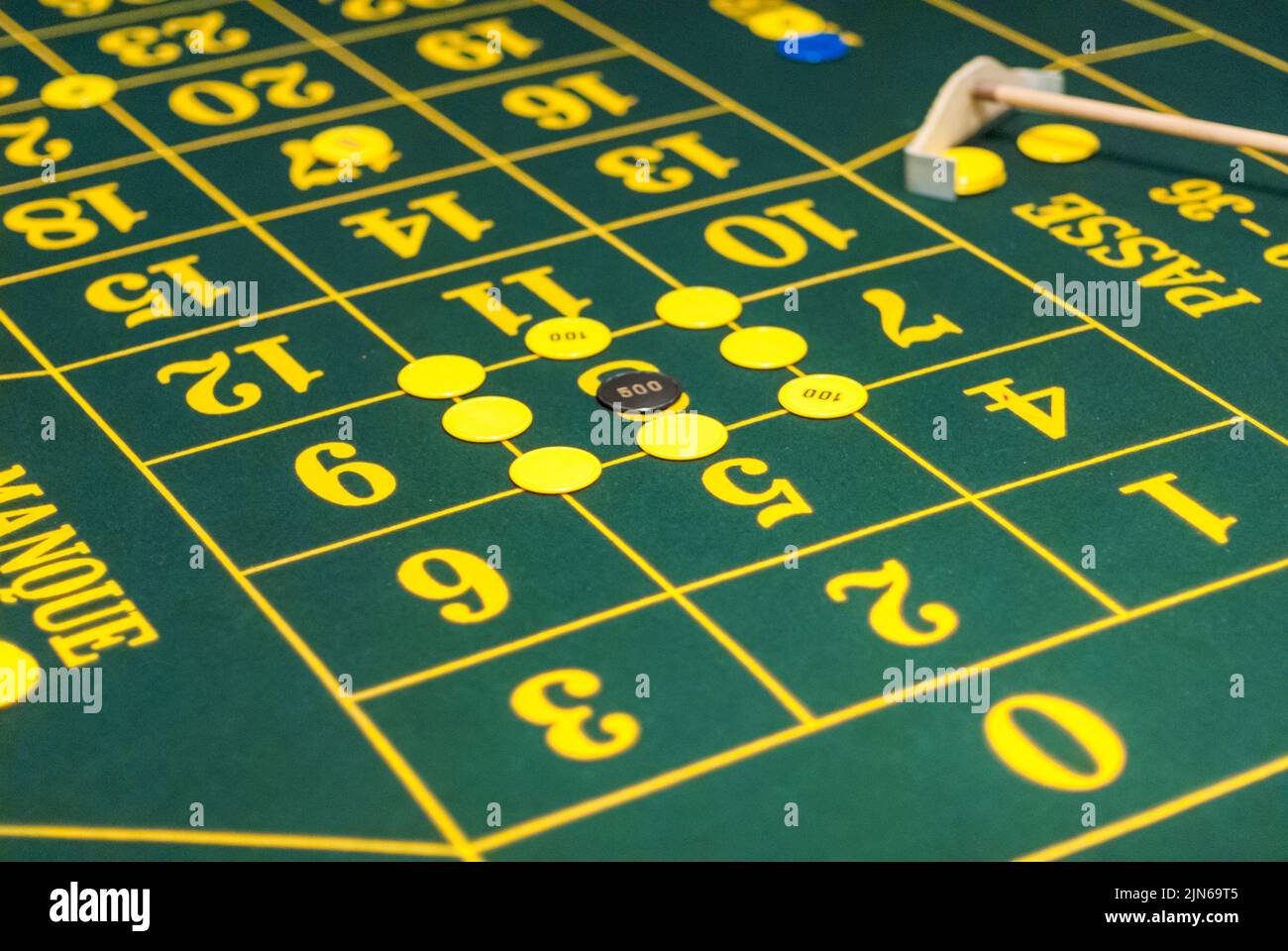 Roulette Table Layout