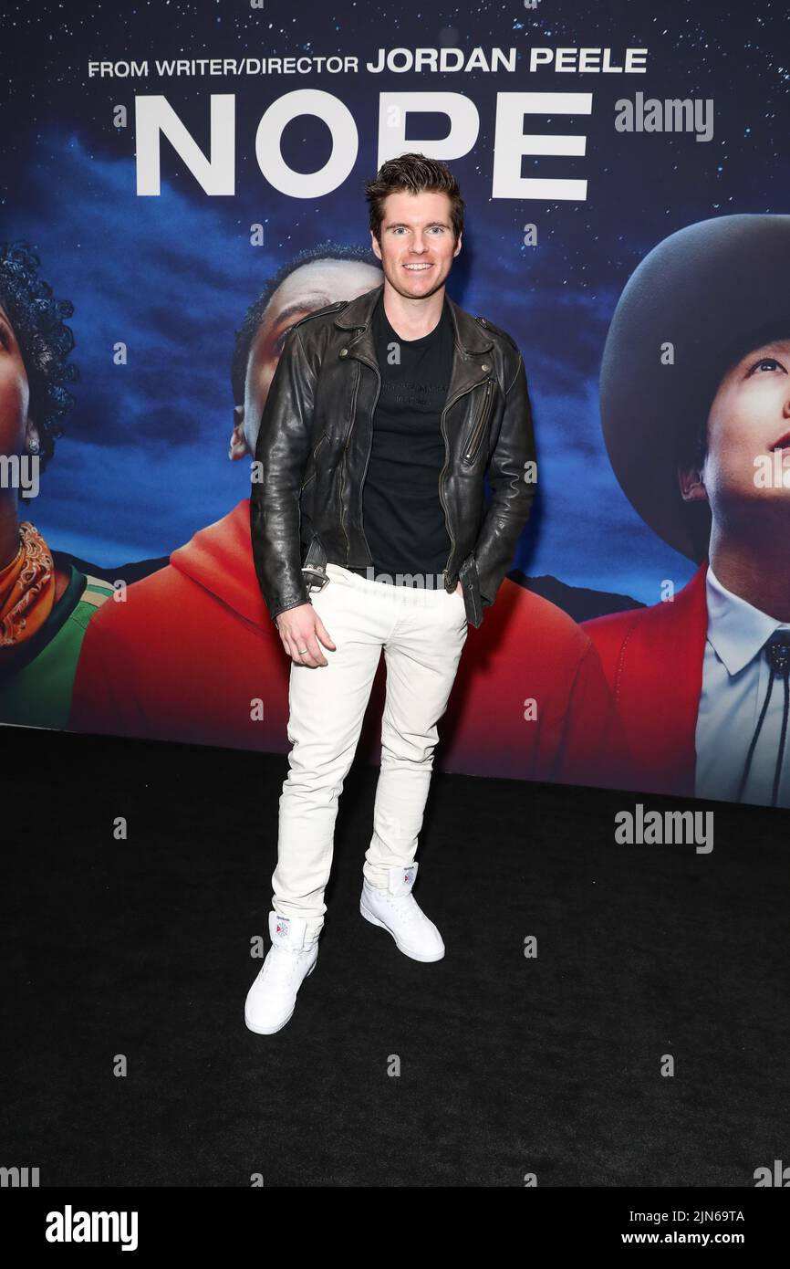 August 9, 2022: CHRIS STANLEY attends the 'NOPE' Sydney Launch ...