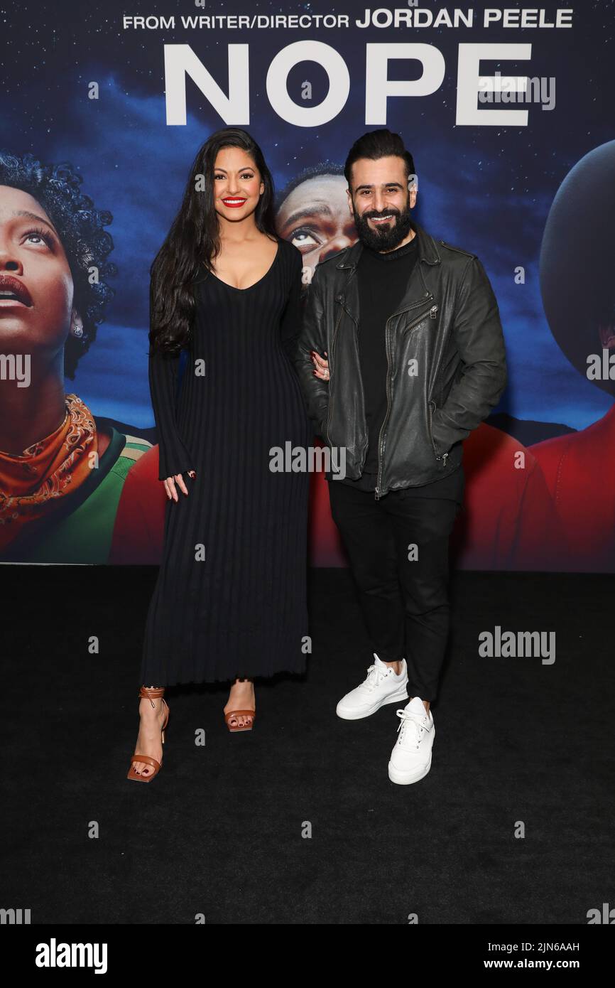 August 9, 2022: SARAH and MATTY FAHD attends the 'NOPE' Sydney Launch ...
