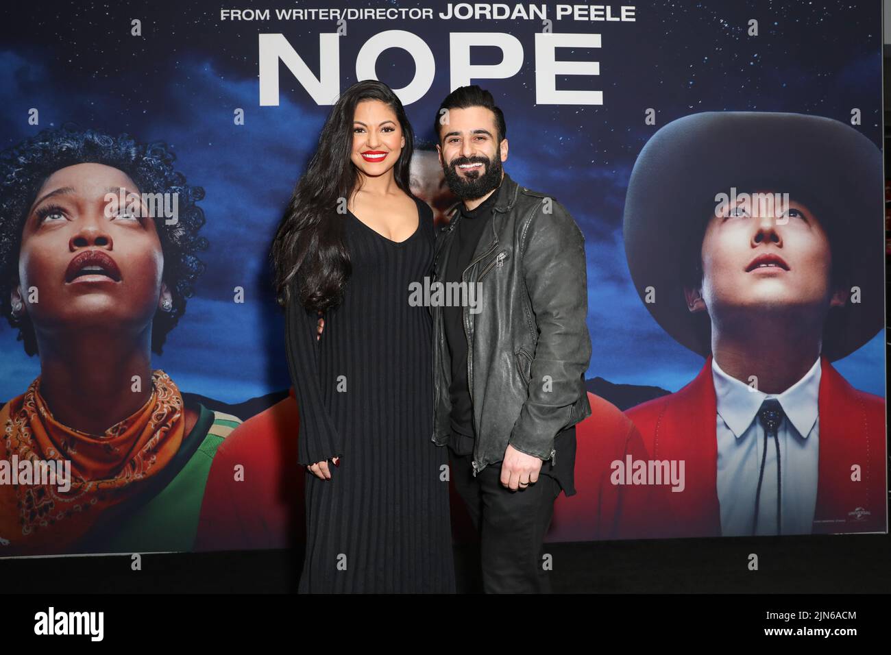 August 9, 2022: SARAH and MATTY FAHD attends the 'NOPE' Sydney Launch ...