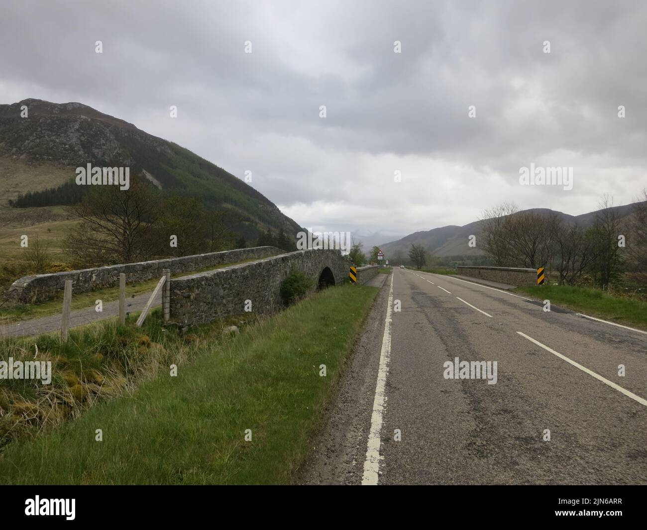 The Cape Wrath trail. Scottish Highlands. West coast of Scotland. UK ...
