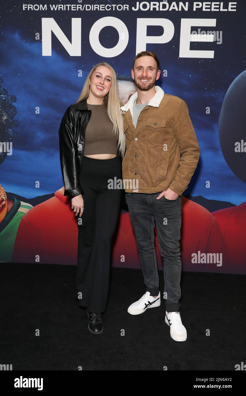 August 9, 2022: BONNIE CORBAN (L) attends the 'NOPE' Sydney Launch ...