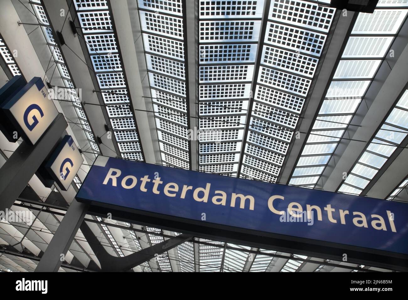 Rotterdam Centraal railway station, The Netherlands Stock Photo - Alamy
