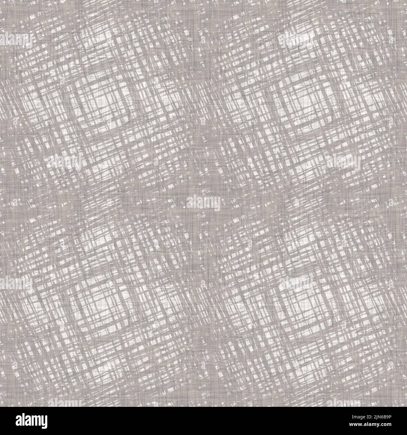 French grey irregular mottled linen seamless pattern. Tonal country ...