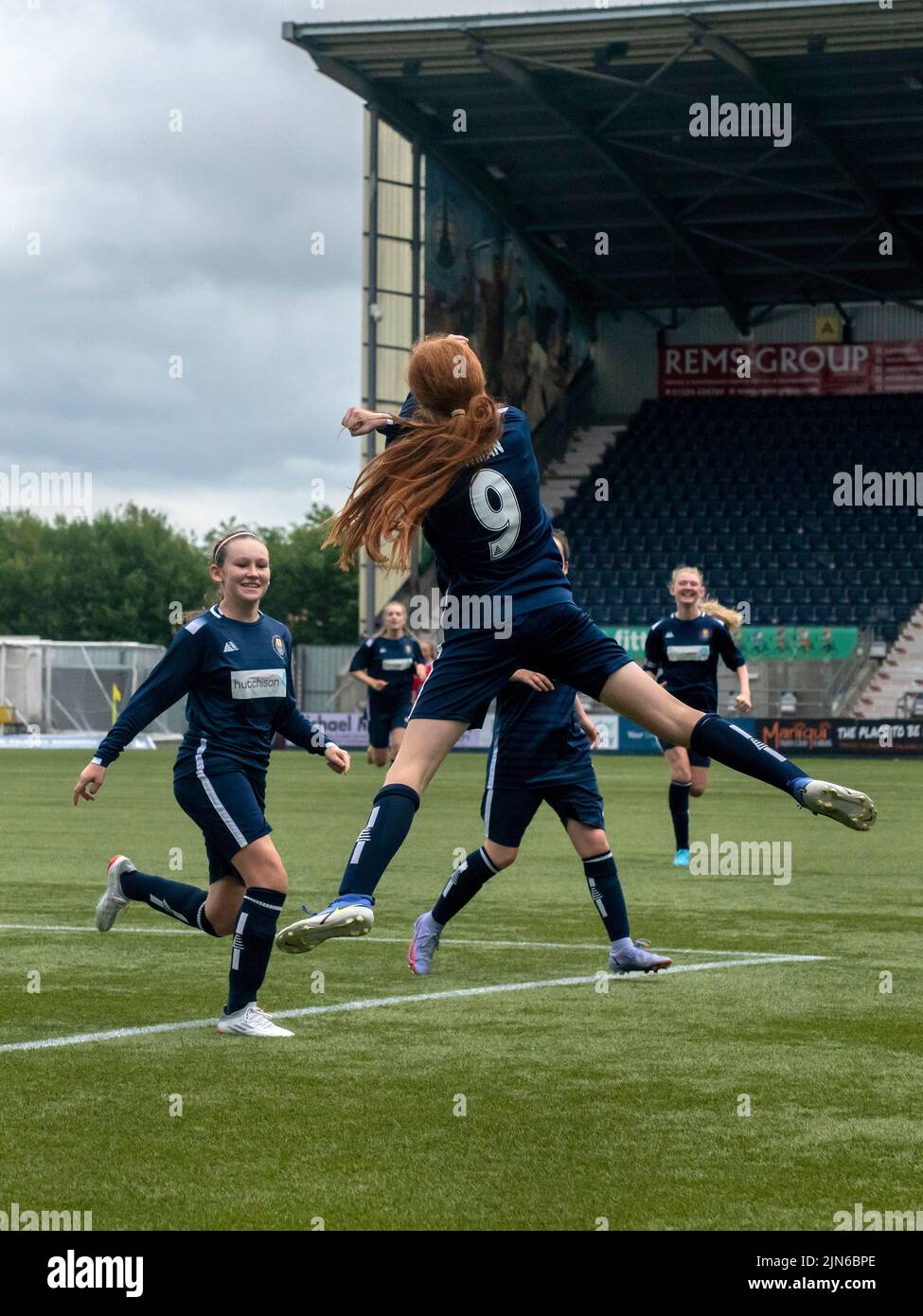 Falkirk, Scotland, United Kingdom. July 14th 2022: The Boys and Girls ...