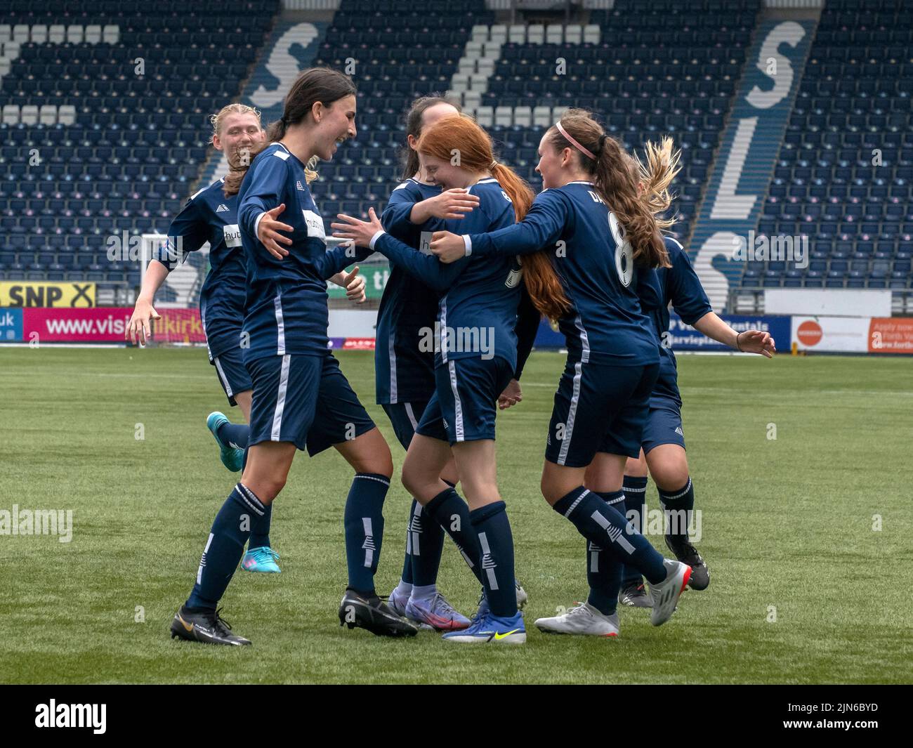 Falkirk, Scotland, United Kingdom. July 14th 2022: The Boys and Girls ...