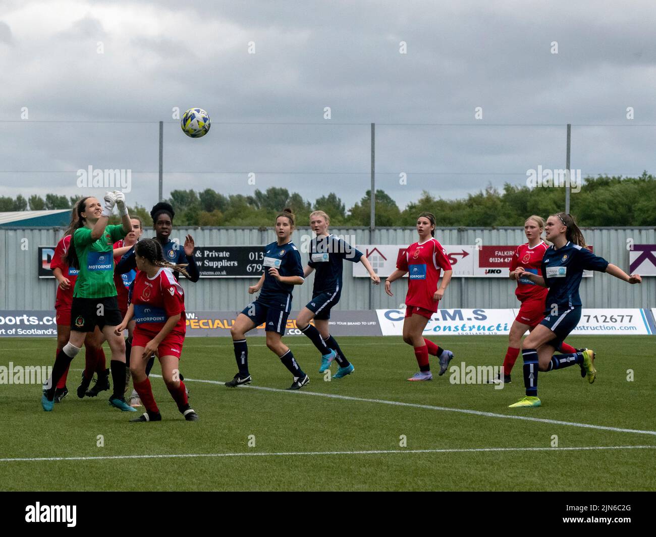 Falkirk, Scotland, United Kingdom. July 14th 2022: The Boys and Girls ...