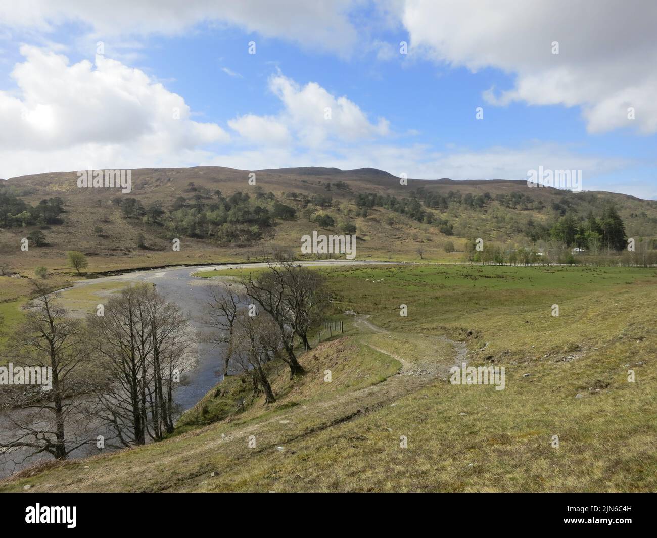 The Cape Wrath trail. Scottish Highlands. West coast of Scotland. UK Stock Photo - Alamy