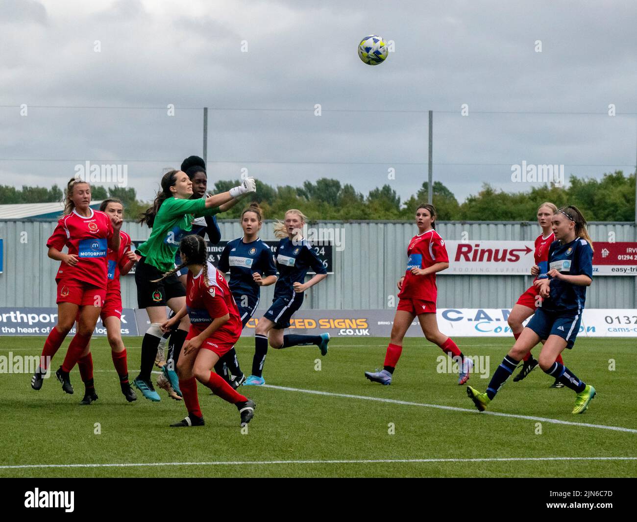 Falkirk, Scotland, United Kingdom. July 14th 2022: The Boys and Girls ...