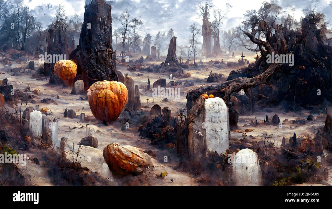 Haunted landscape hi-res stock photography and images - Alamy
