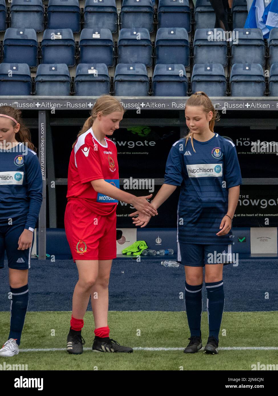 Falkirk, Scotland, United Kingdom. July 14th 2022: The Boys and Girls ...