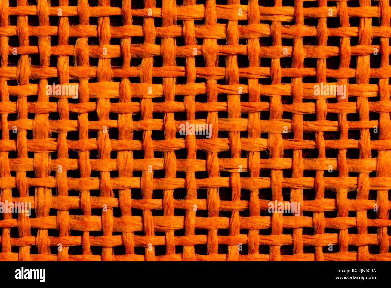 close up of orange weaved material texture Stock Photo - Alamy