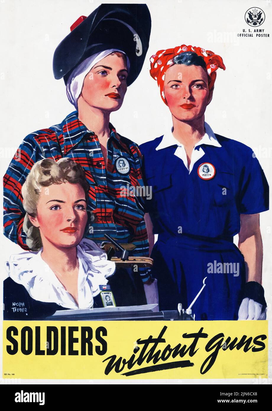 Vintage ww2 usa american propaganda poster hi-res stock photography and ...