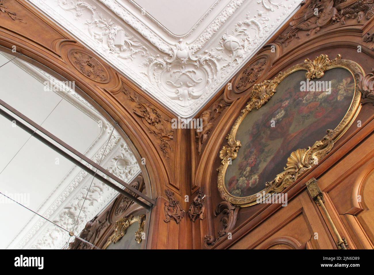 Richelieu library in paris, france hi-res stock photography and images ...