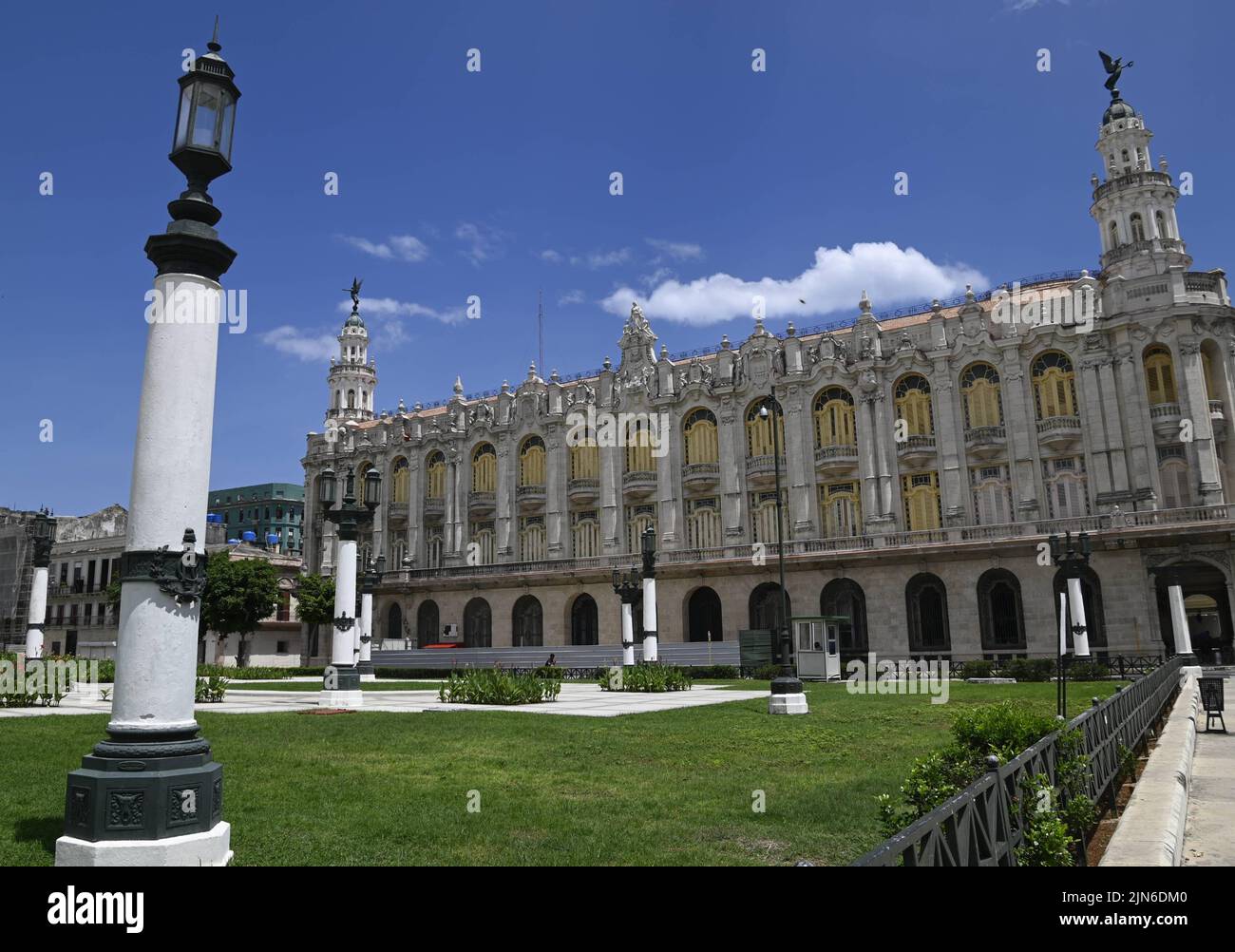 Scenic view of the Gran Teatro de La Habana a Baroque Revival historic ...