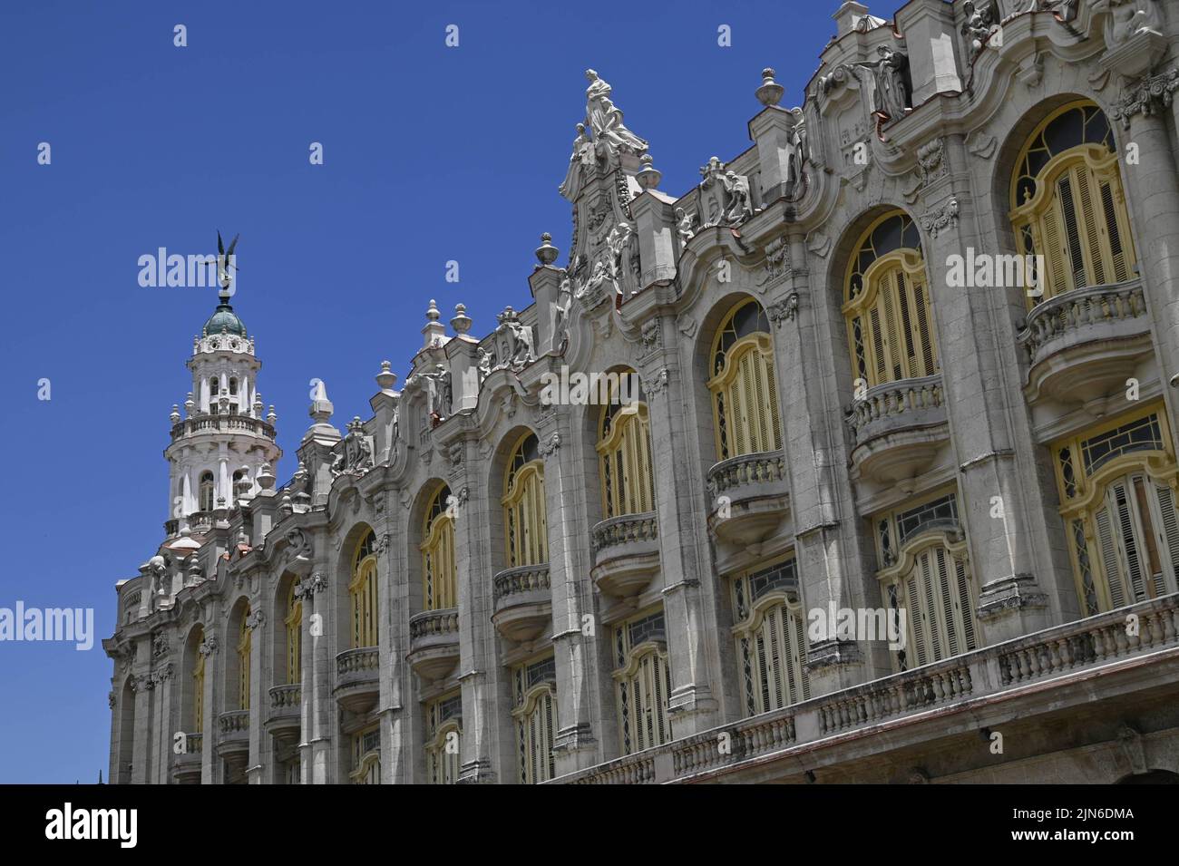 Scenic view of the Gran Teatro de La Habana a Baroque Revival historic ...