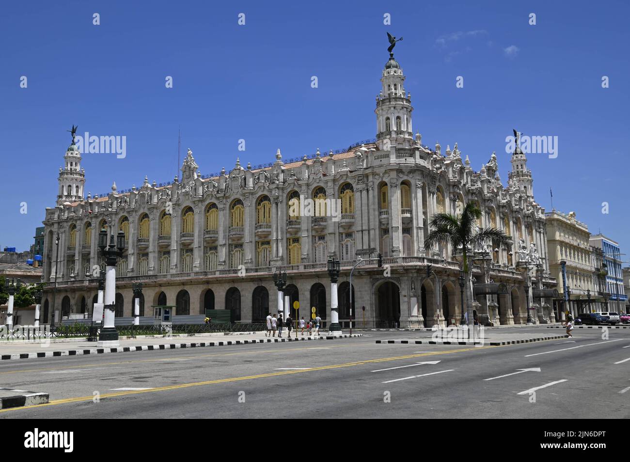 Scenic view of the Gran Teatro de La Habana a Baroque Revival historic ...