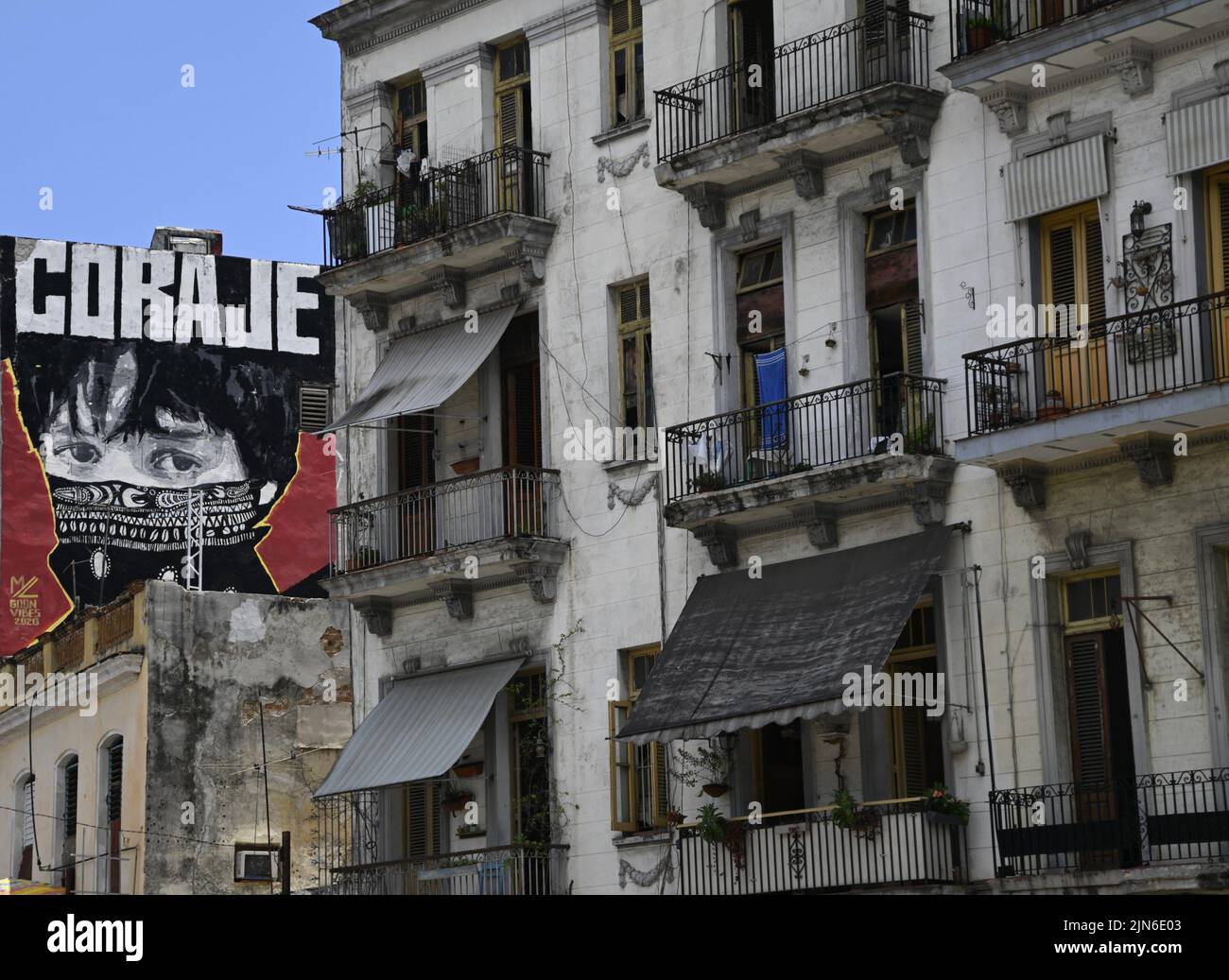 Cuba sign post city havana hi-res stock photography and images - Alamy