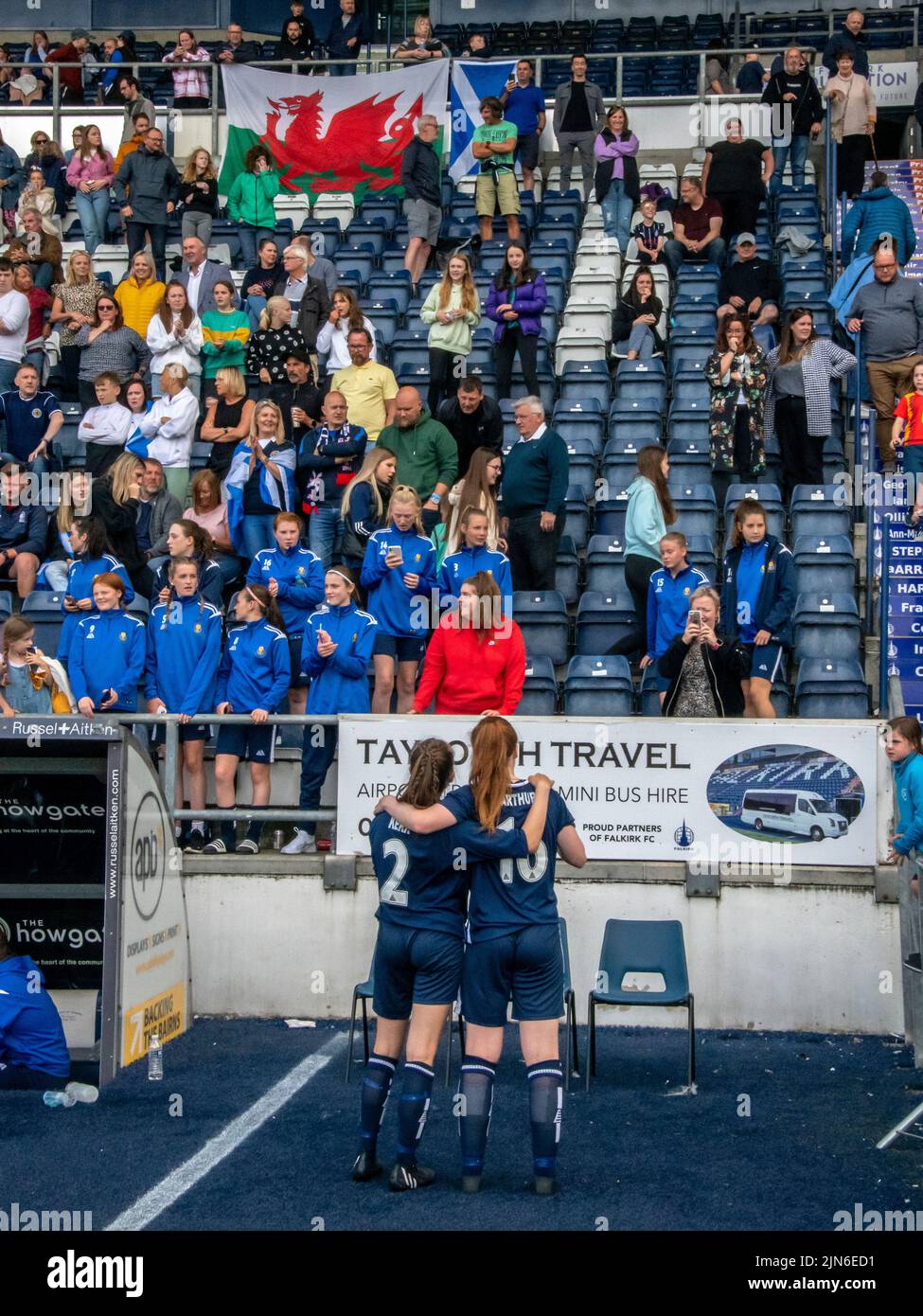 Falkirk, Scotland, United Kingdom. July 14th 2022: The Boys and Girls ...