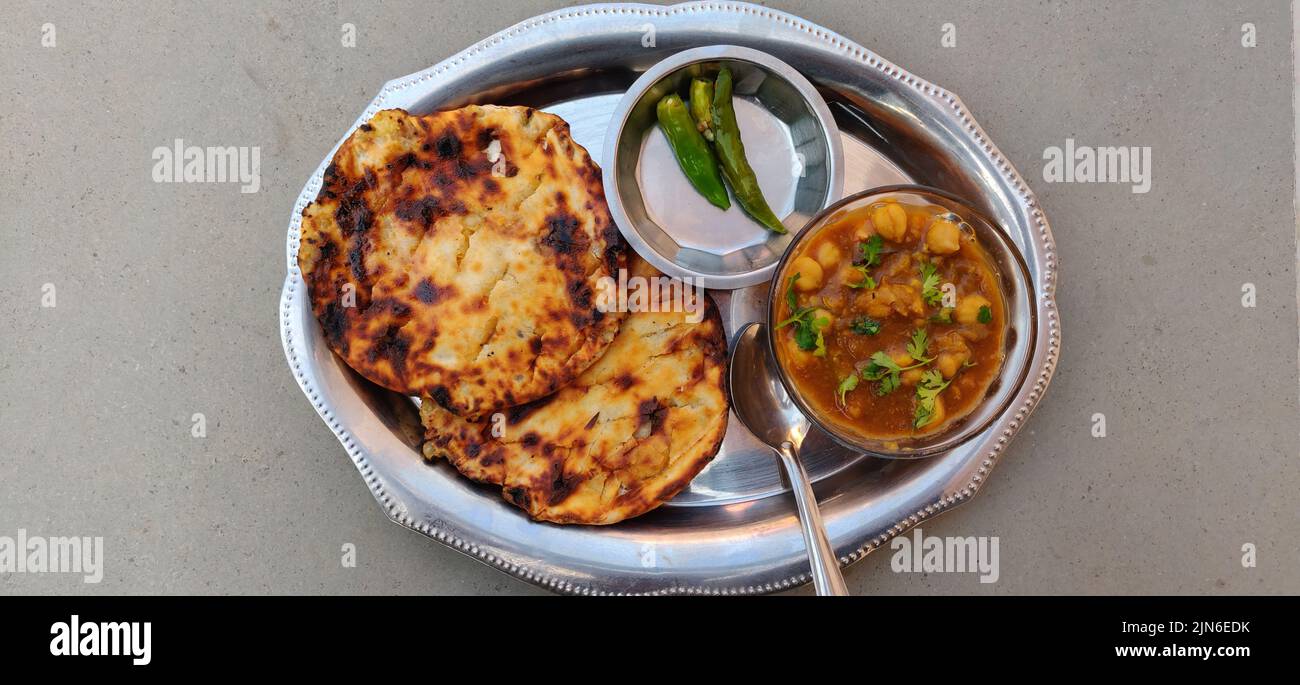 Spicy chick peas curry or Chola Masala or Chana Masala or Chole Kulche ...