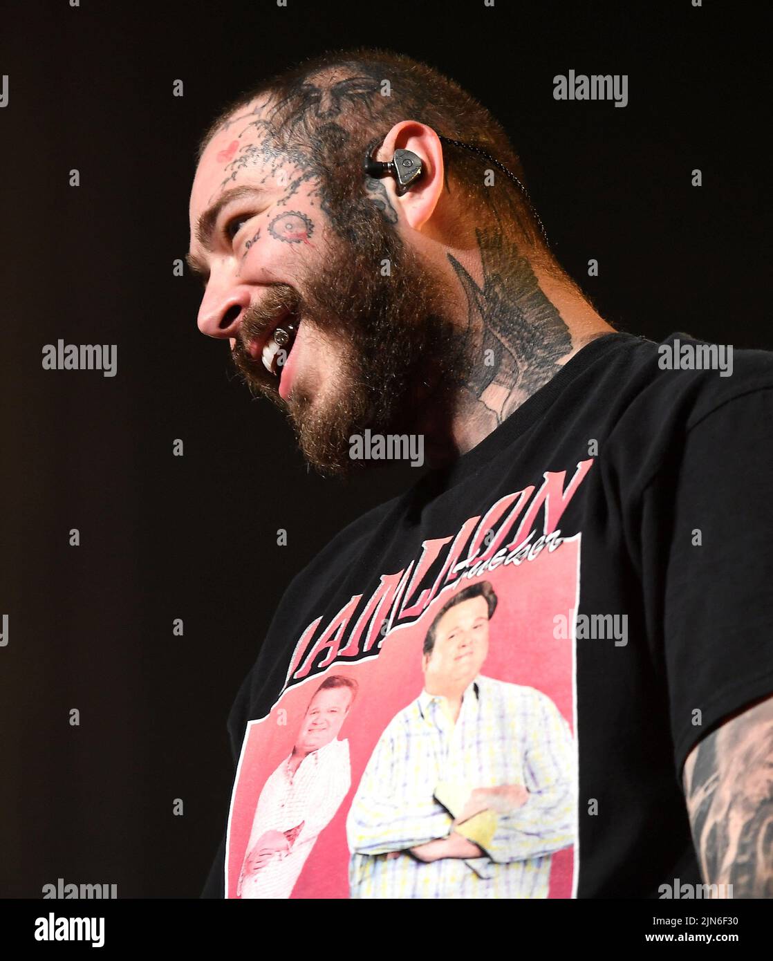 Post Malone performs during the 2022 Outside Lands Music and Arts ...
