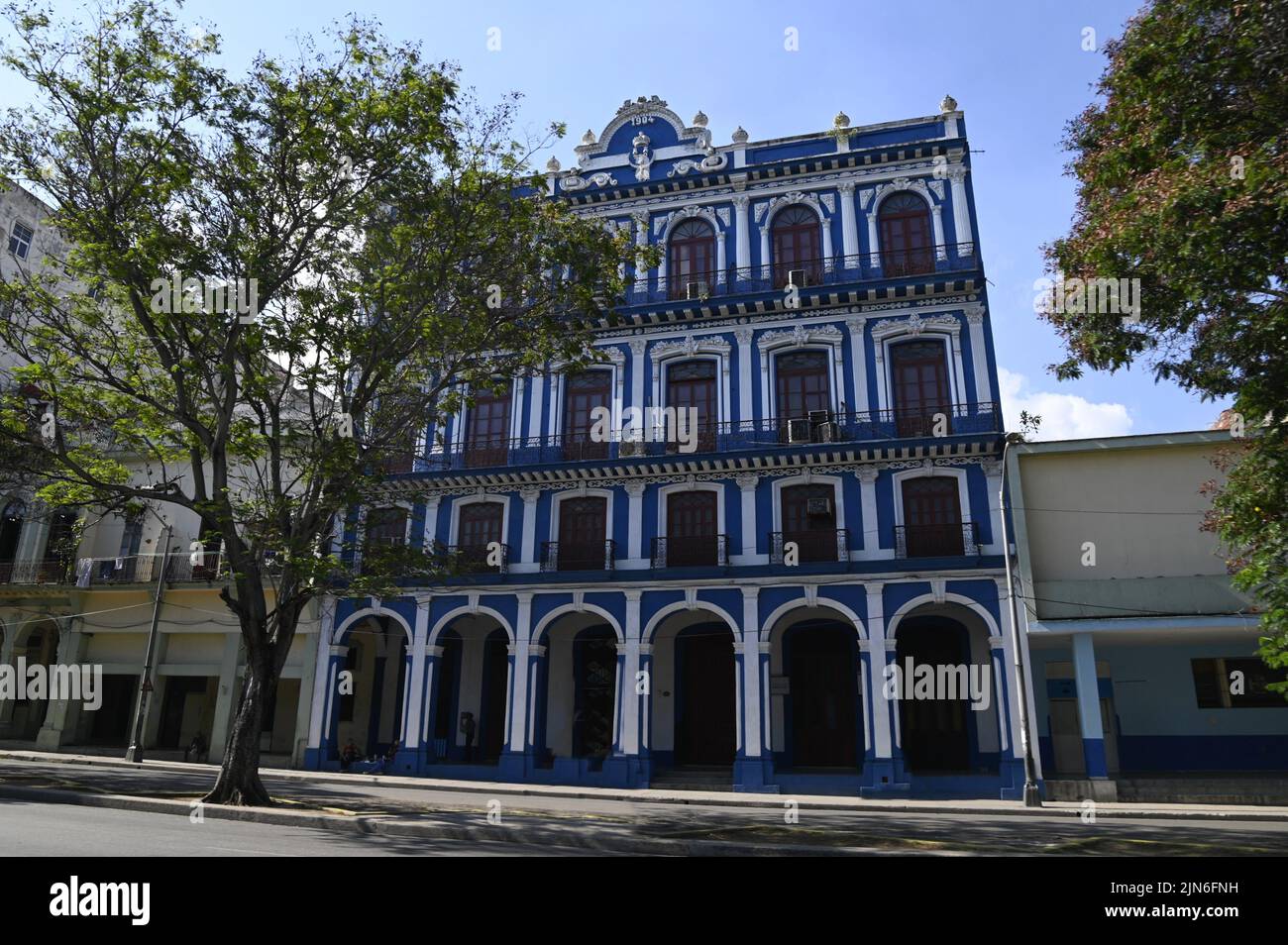 Old Spanish Colonial residential building and historic landmark of Old ...