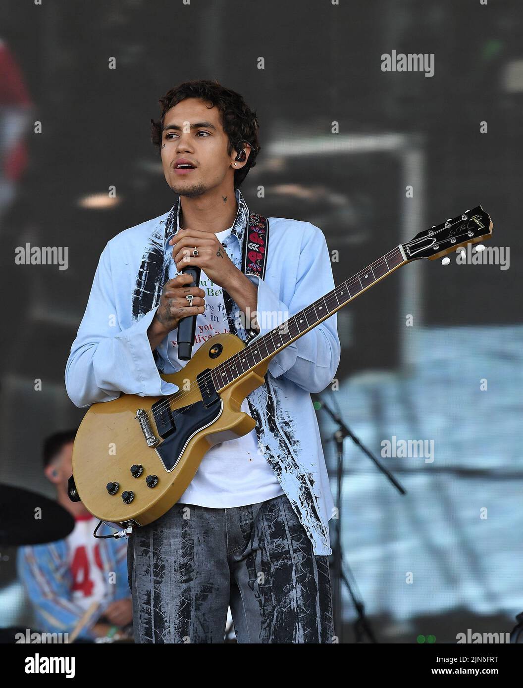Dominic Fike performs during the 2022 Outside Lands Music and Arts ...