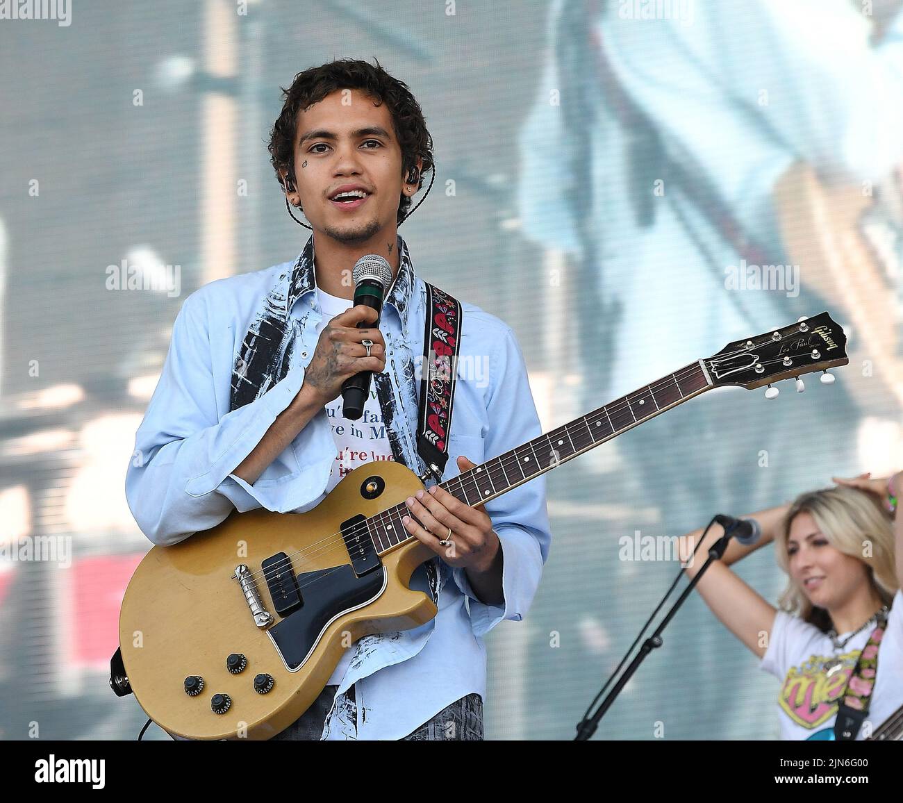 Dominic Fike performs during the 2022 Outside Lands Music and Arts ...