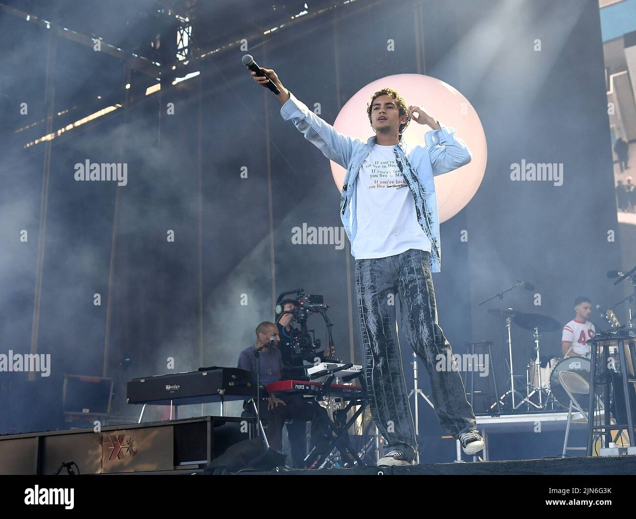 Dominic Fike performs during the 2022 Outside Lands Music and Arts ...