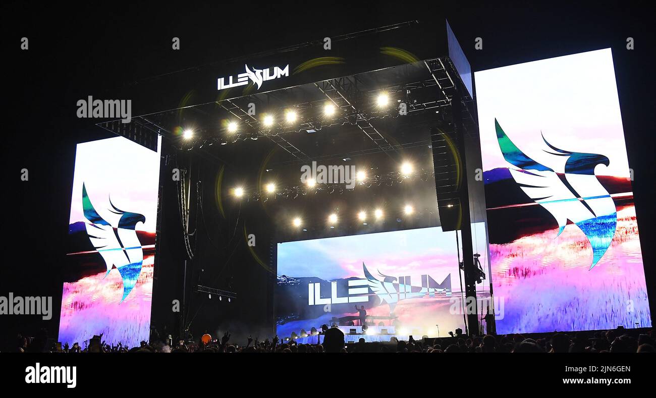 illenium aka Nicholas D. Miller performs during the 2022 Outside Lands ...