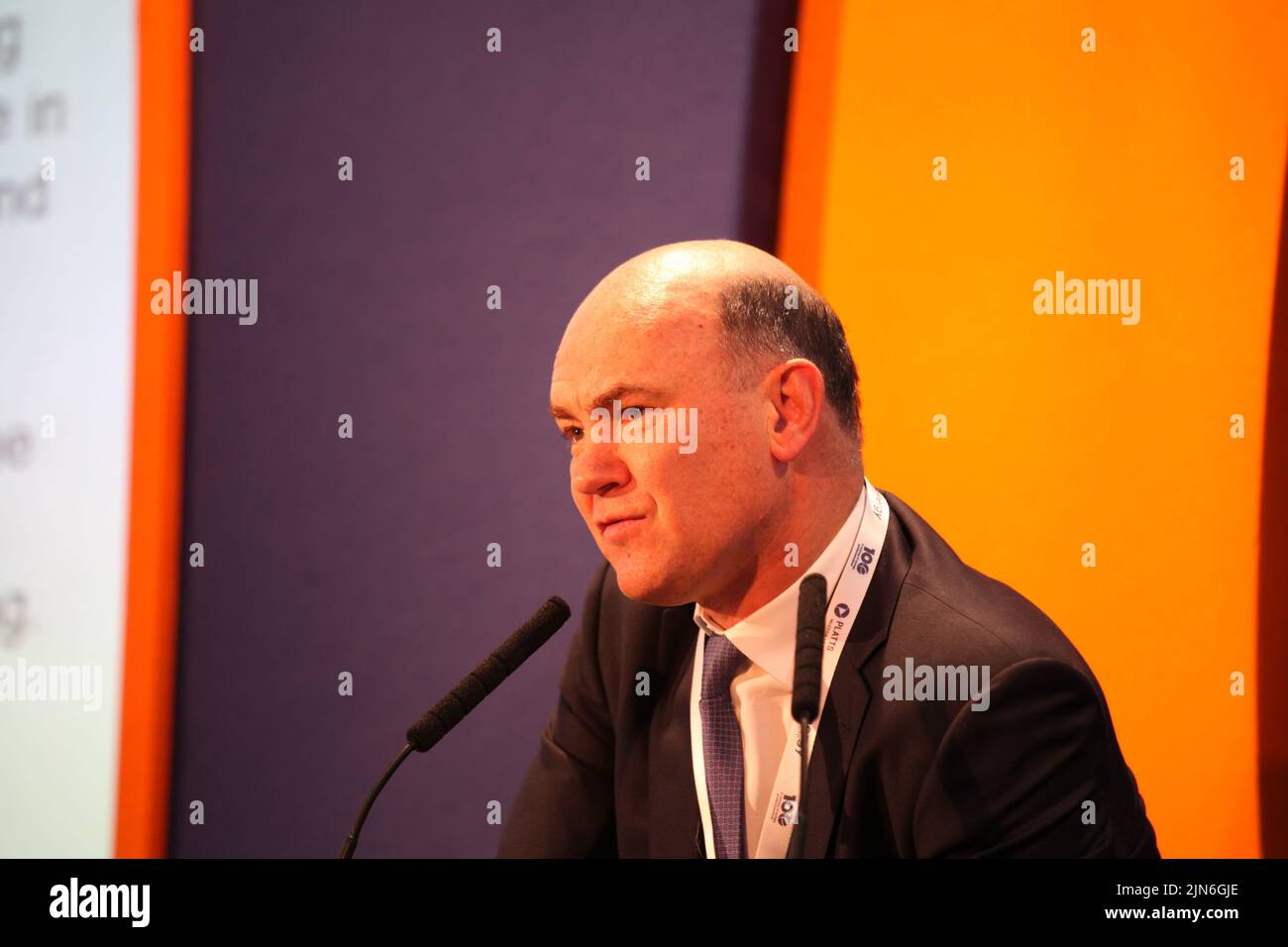Ian Taylor, Vitol CEO, then chairman speaking at the IP week Conference ...
