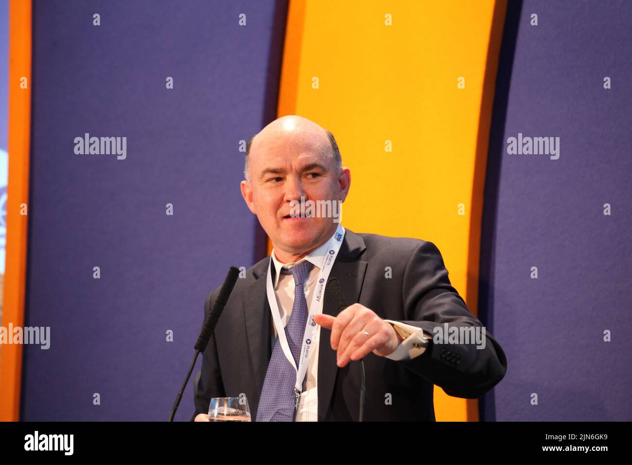 Ian Taylor, Vitol CEO, then chairman speaking at the IP week Conference ...