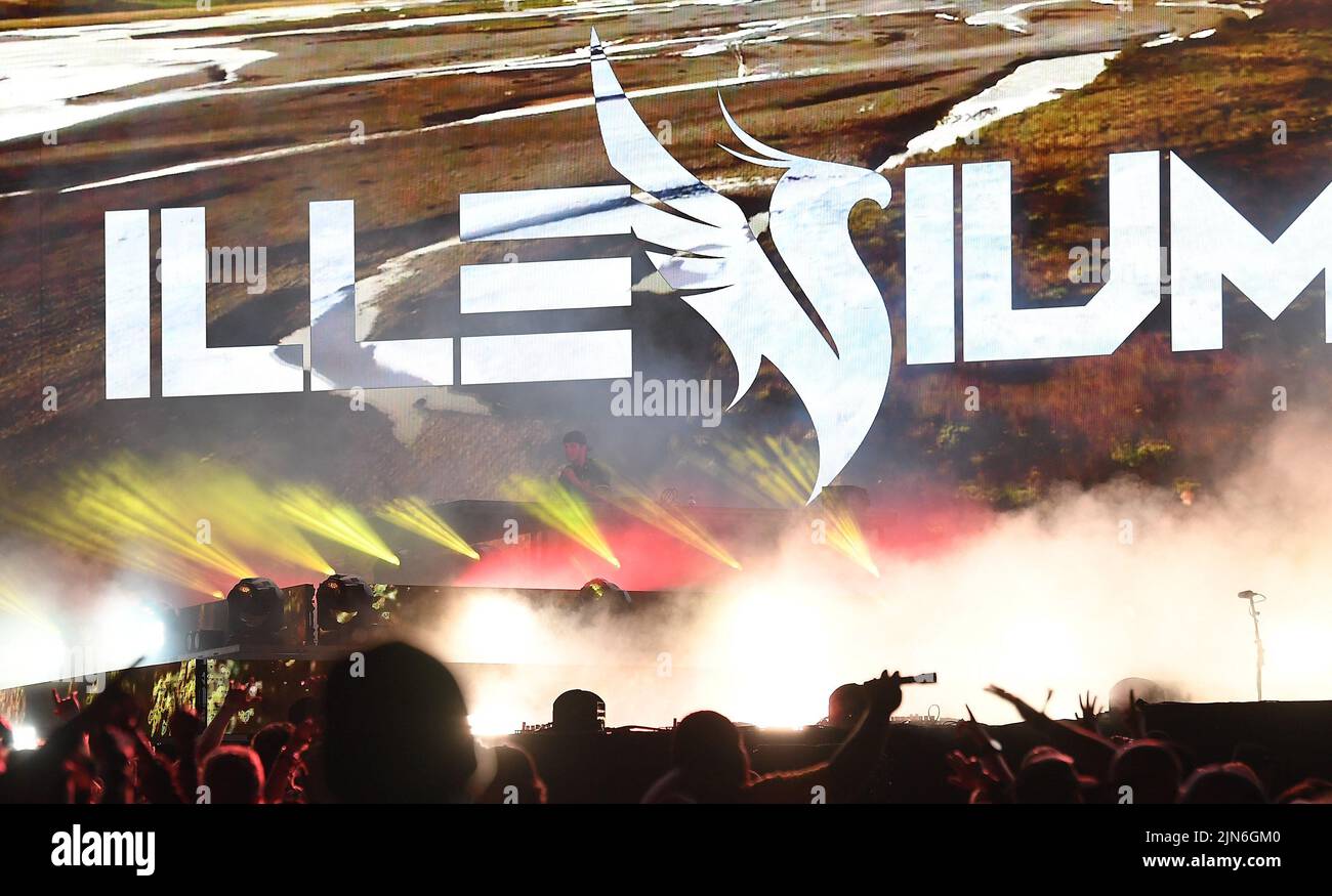 illenium aka Nicholas D. Miller performs during the 2022 Outside Lands ...