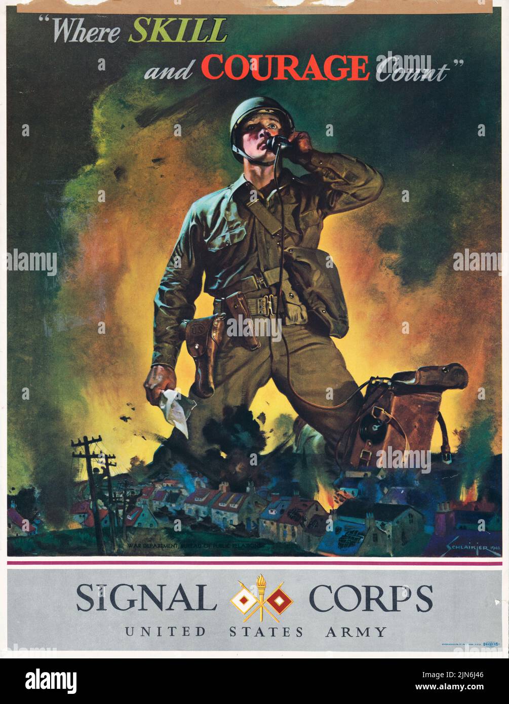 Us army signal corps hi-res stock photography and images - Alamy