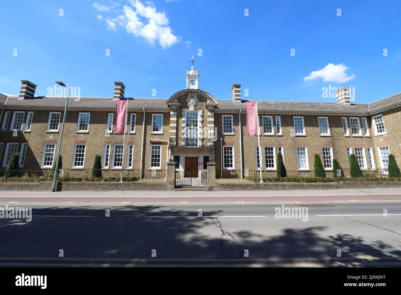 Building where the first radio broadcast was made, invented by ...