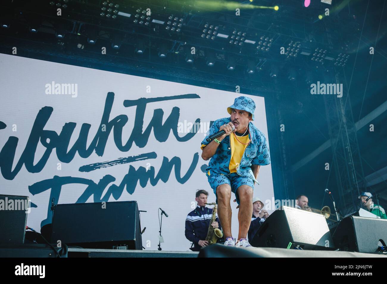 Stockholm, Sweden. 01st, July 2022. The Swedish rapper and reggae ...