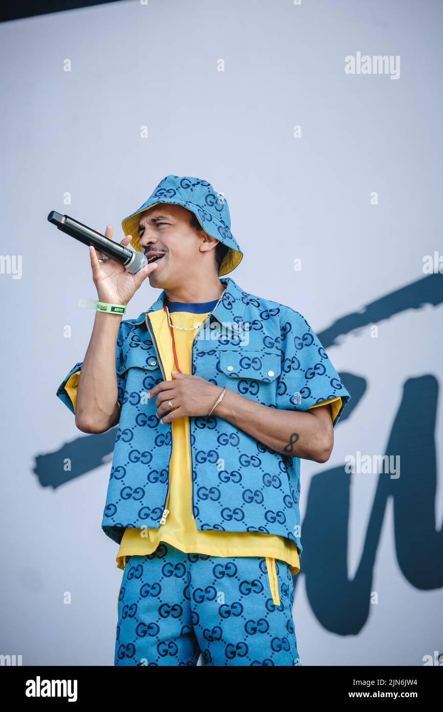 Stockholm, Sweden. 01st, July 2022. The Swedish rapper and reggae ...