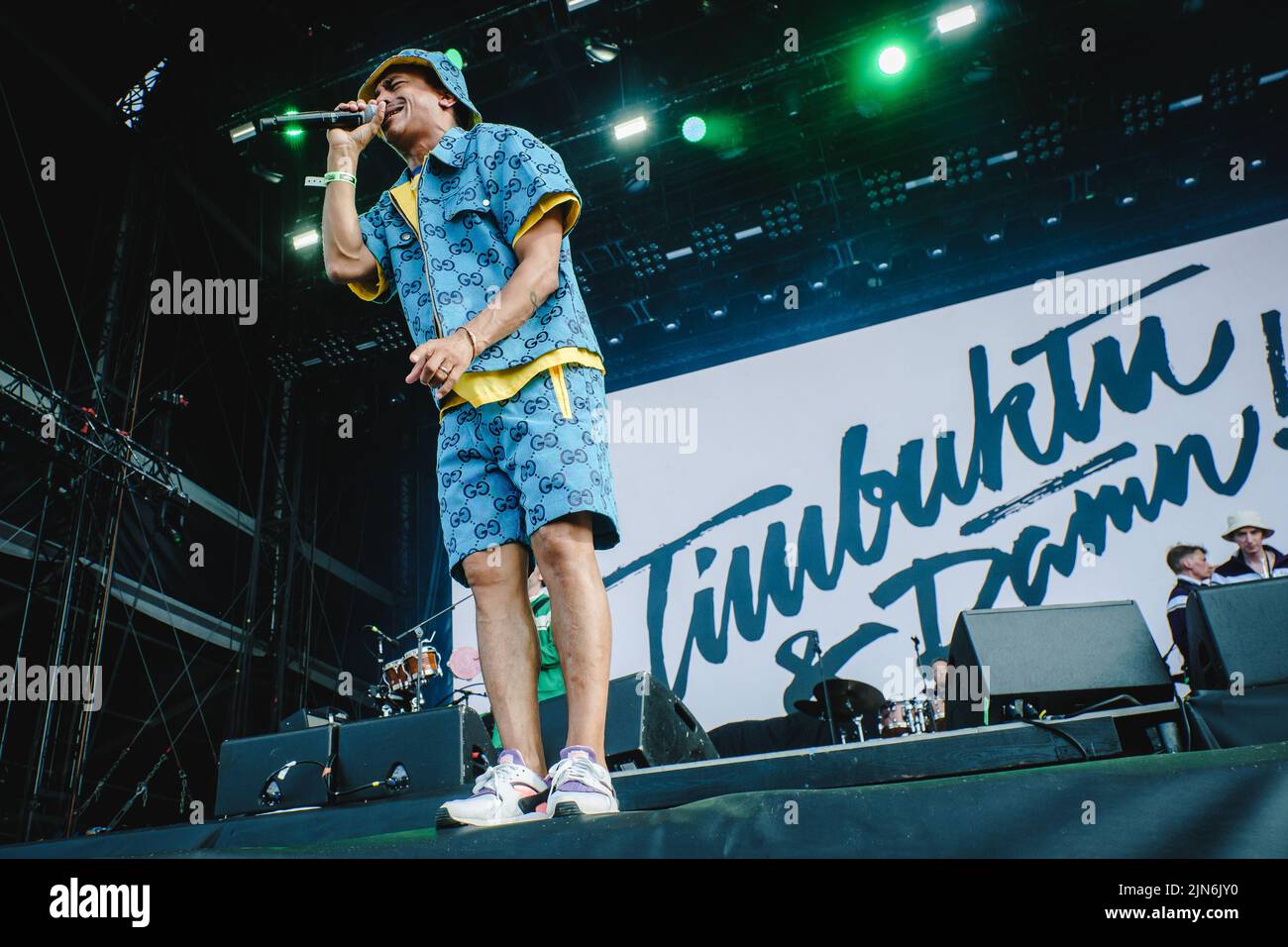 Stockholm, Sweden. 01st, July 2022. The Swedish rapper and reggae ...