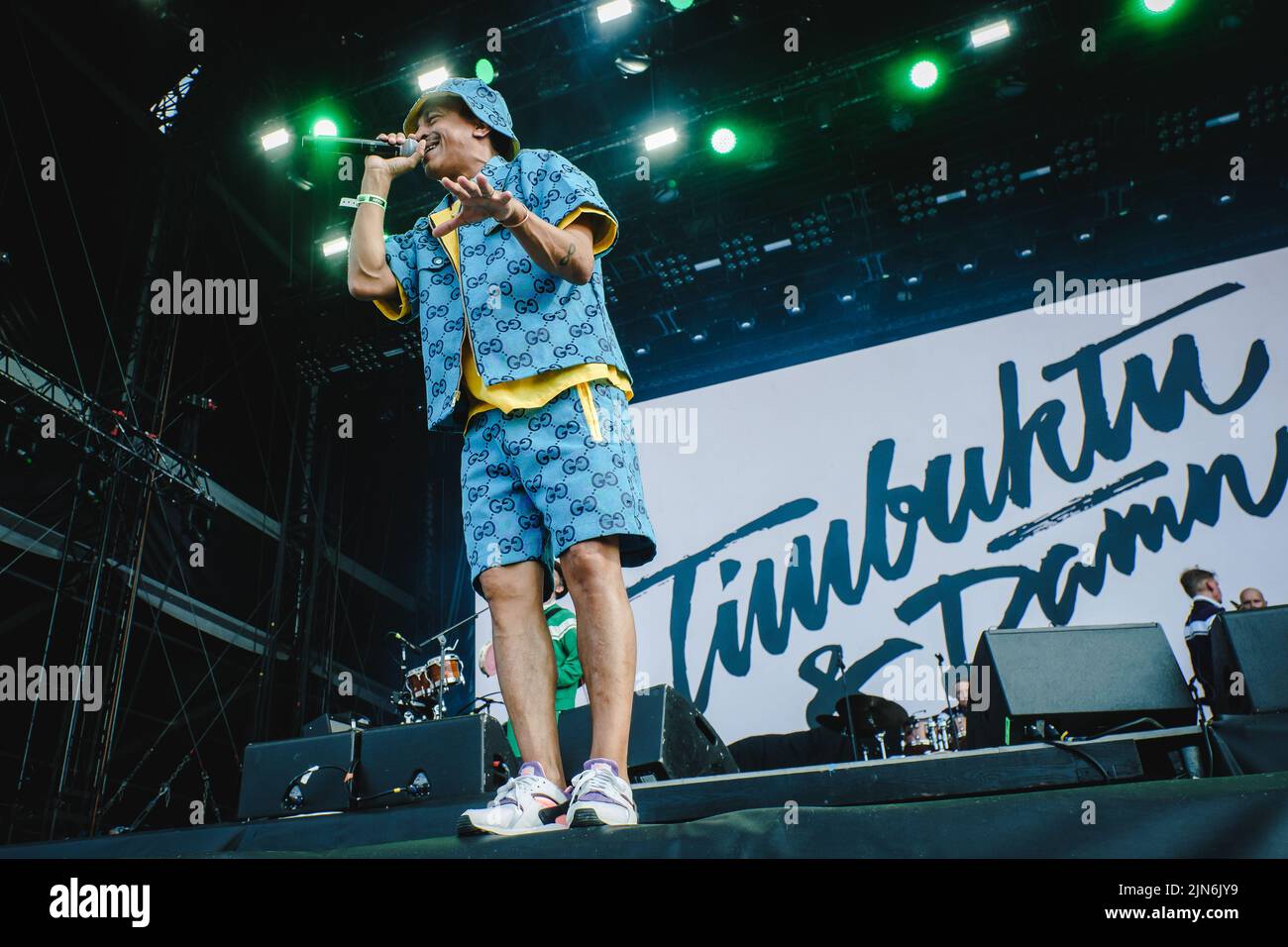 Stockholm, Sweden. 01st, July 2022. The Swedish rapper and reggae ...