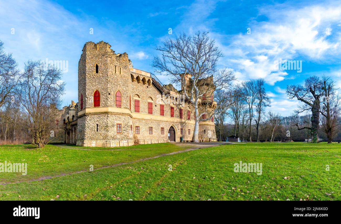 Ruins of Janohrad castle in Lednice areal in South Moravia – Czech ...