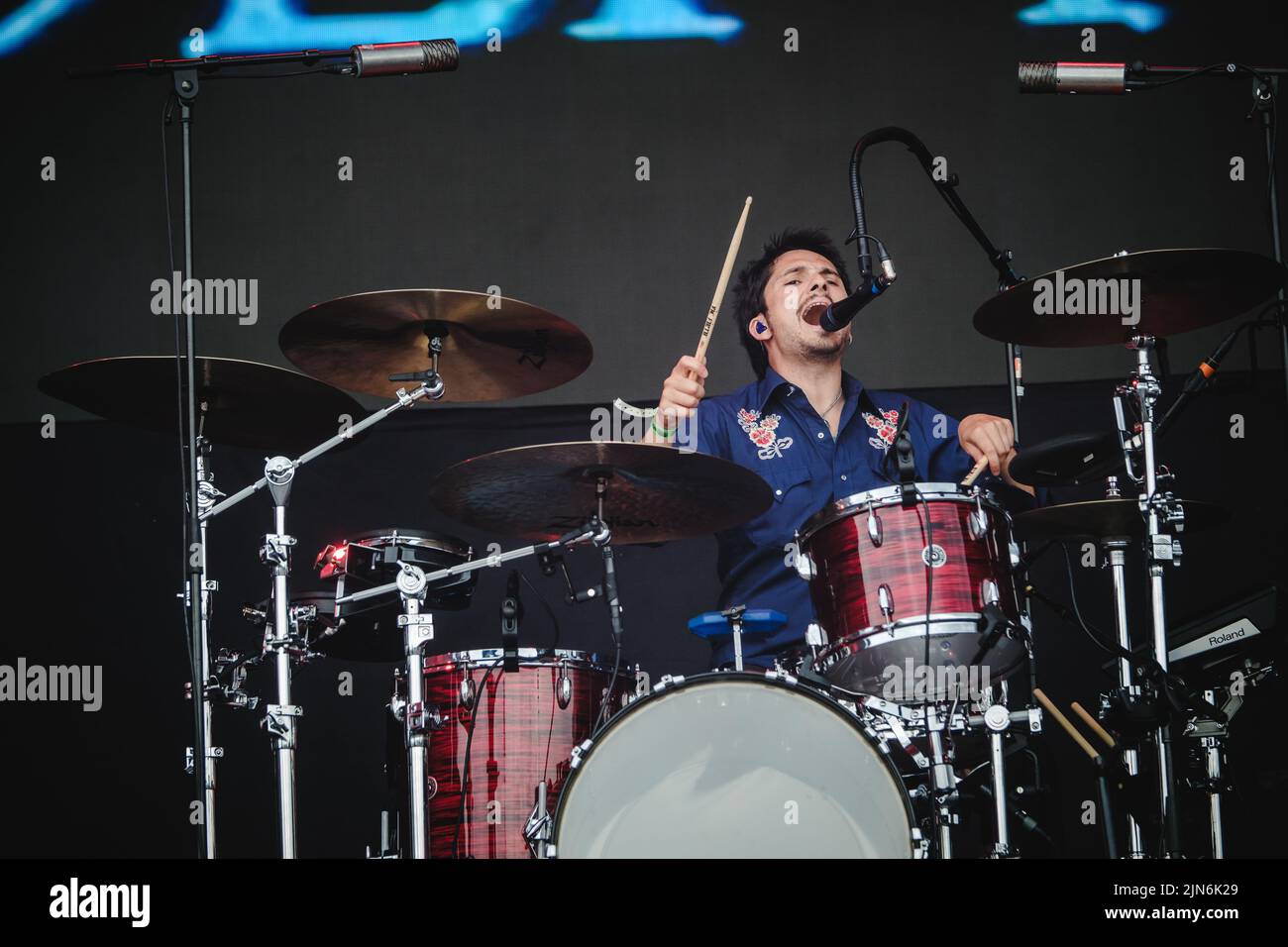 Stockholm, Sweden. 03rd, July 2022. The British alternative rock band ...