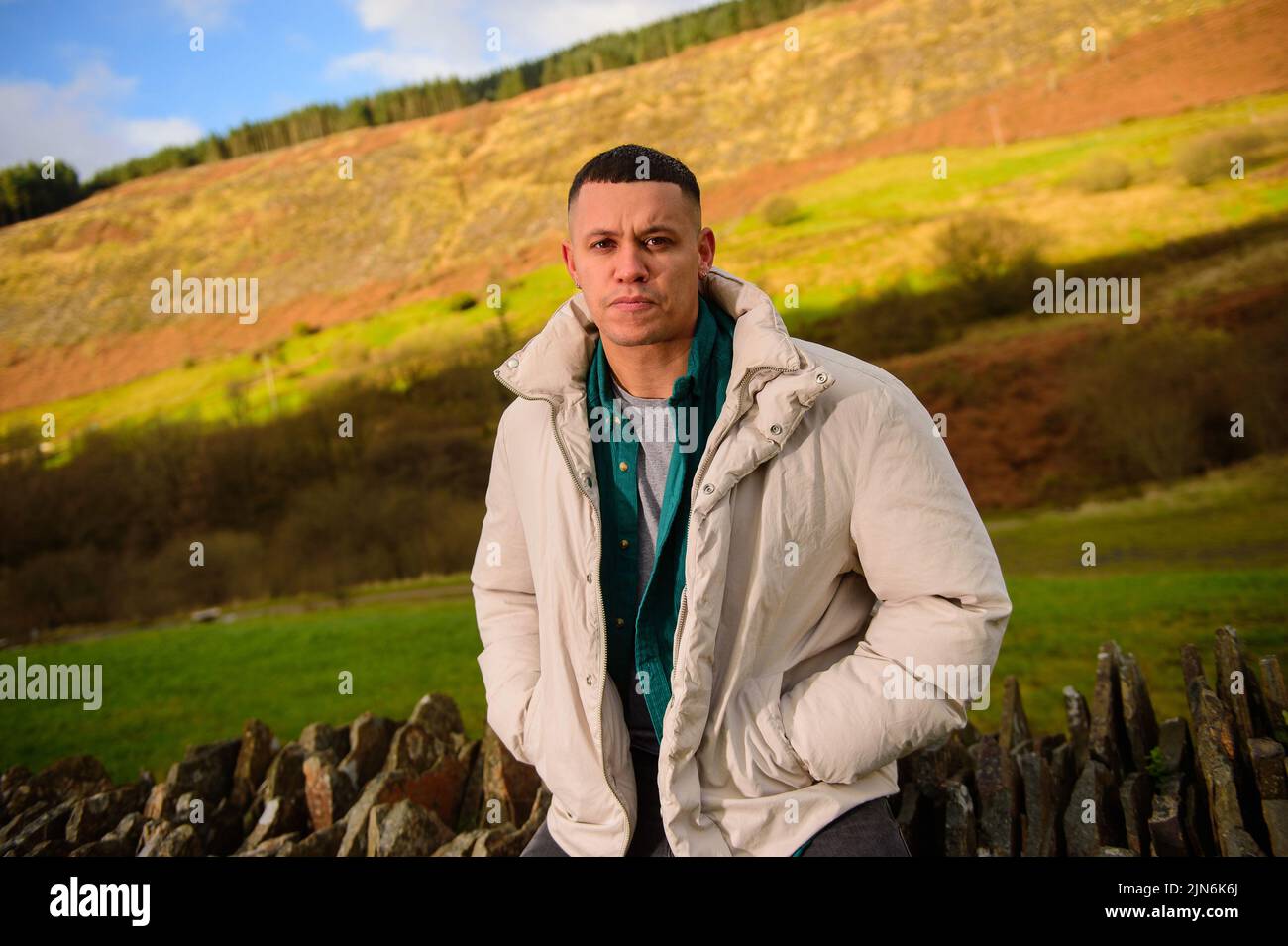 27.11.21 - Former male model Asher Flowers from Tonypandy has launched ...